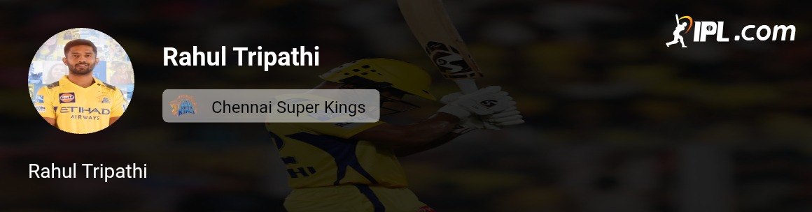 Rahul Tripathi Profile - Cricket Player | Stats, Records, Video